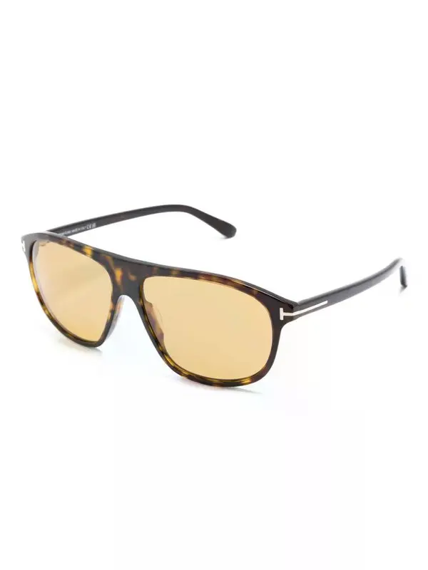 TOM FORD Prescott Pilot-frame Sunglasses