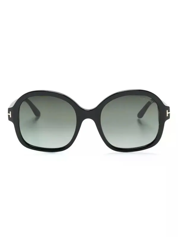TOM FORD Hanley Oversized Square-frame Sunglasses - Black