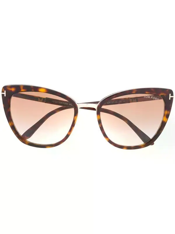 TOM FORD Simona Sunglasses - Brown