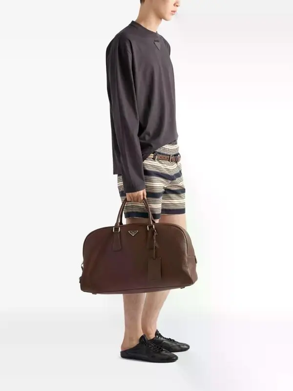 Prada Leather Duffle Bag