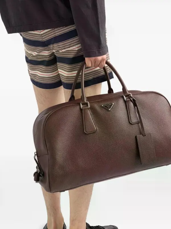 Prada Leather Duffle Bag