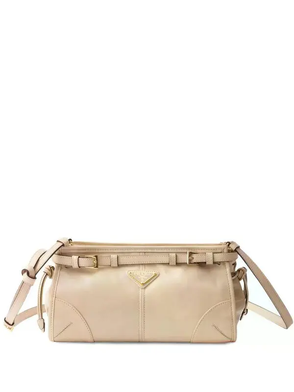 Prada Small Bonnie Shoulder Bag - Neutrals