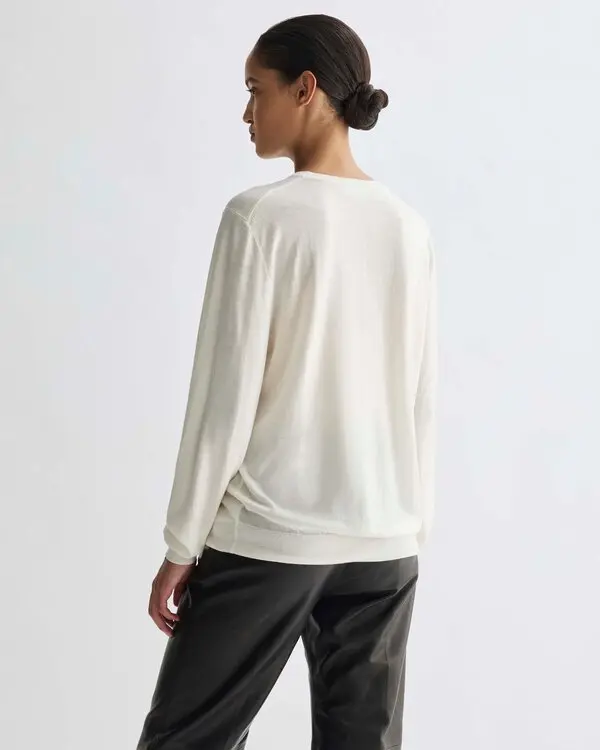 Veronica De Piante Lucy Merino Wool Sweater - Cream