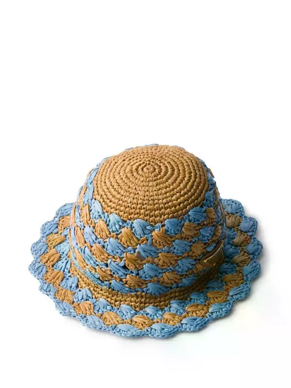 Prada Crochet Bucket Hat