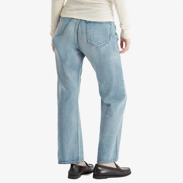 Auralee Selvedge Faded Denim Pants