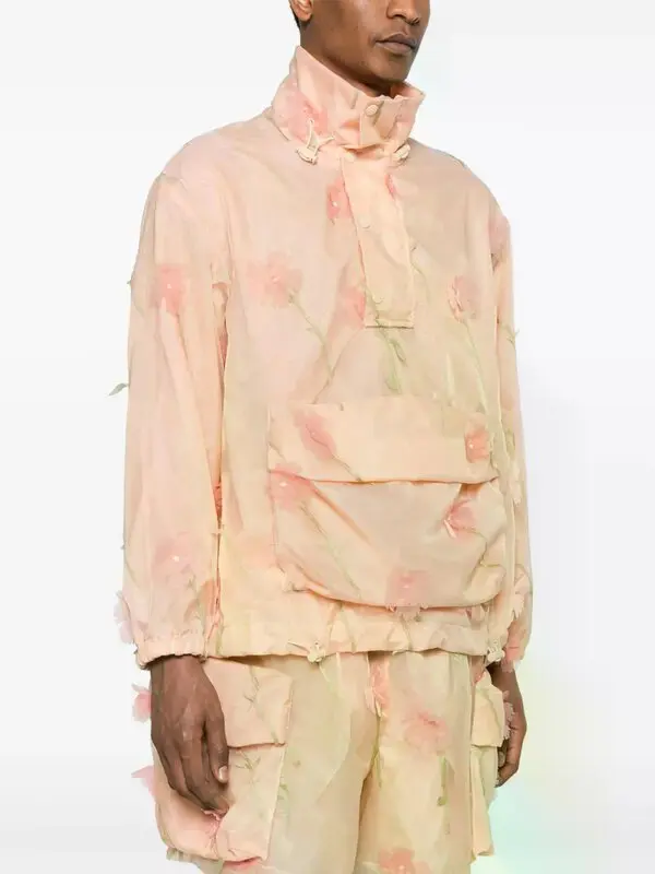 Simone Rocha Layered Cargo Flap Jacket