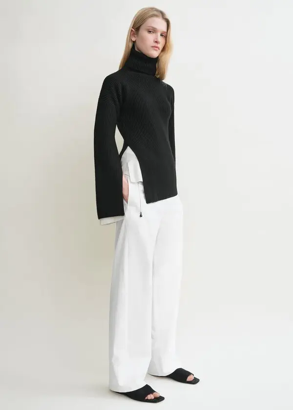 TOTEME Slit Sleeve Knit