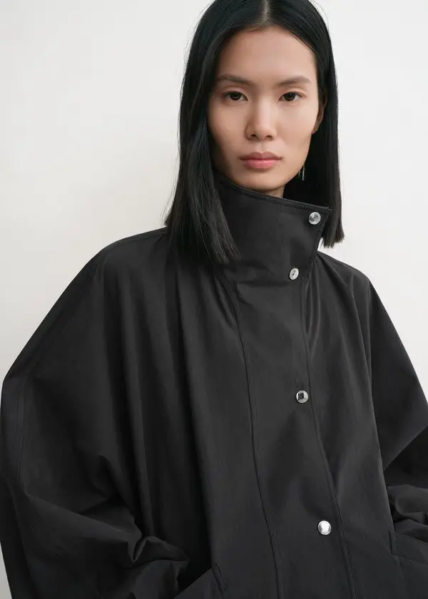 TOTEME Parachute Windbreaker - Black