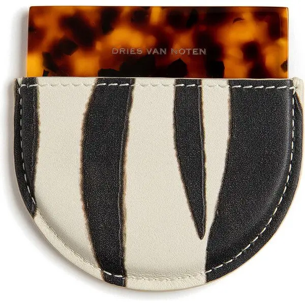 Dries Van Noten Tortoise Shell Mirror - No Color