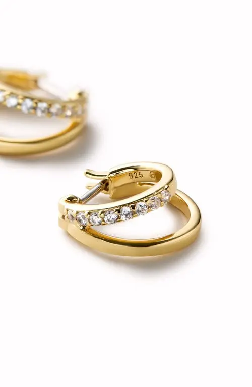 ANA LUISA Double Hoop Earrings - Gold