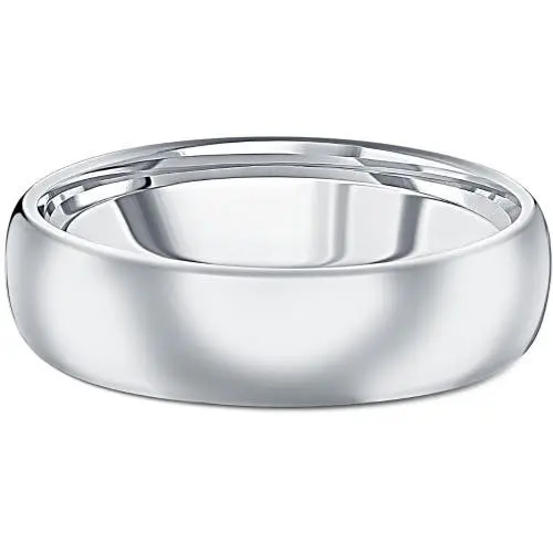 BLISS DIAMOND 6mm Comfort Fit Band Ring