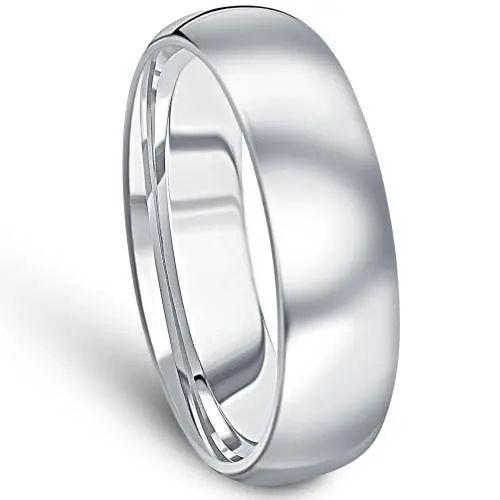 BLISS DIAMOND 6mm Comfort Fit Band Ring