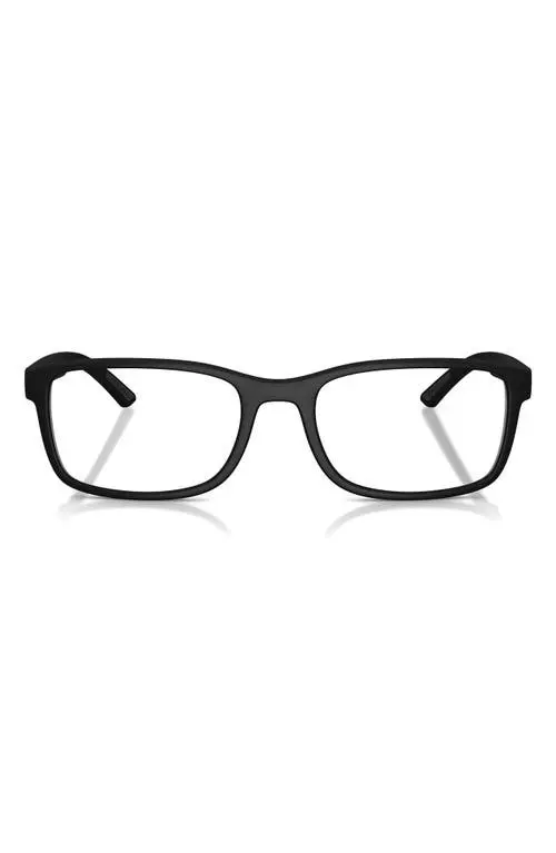 Prada 55mm Optical Glasses - Black Rubber