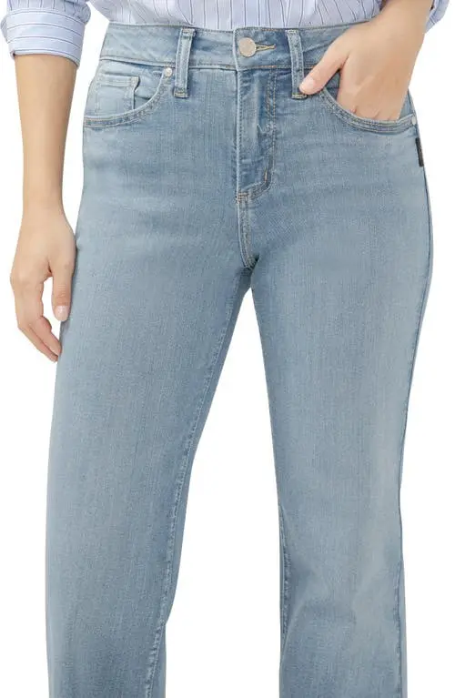 SILVER JEANS CO. Avery Curvy Relaxed Straight Leg Trouser Jeans