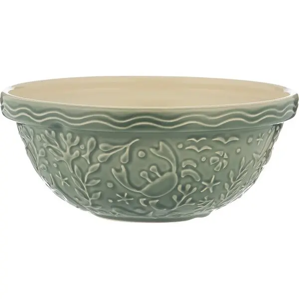 MASON CASH Nautical Collection Crab Mixing Bowl - Green