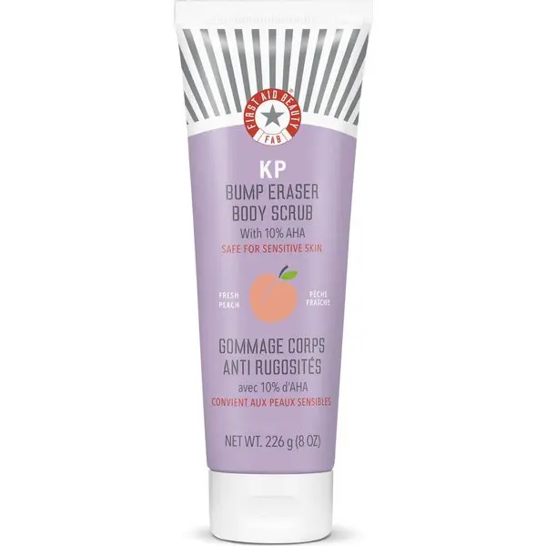 FIRST AID BEAUTY Kp Bump Eraser Body Scrub With 10% Aha Fresh Peach - No Color
