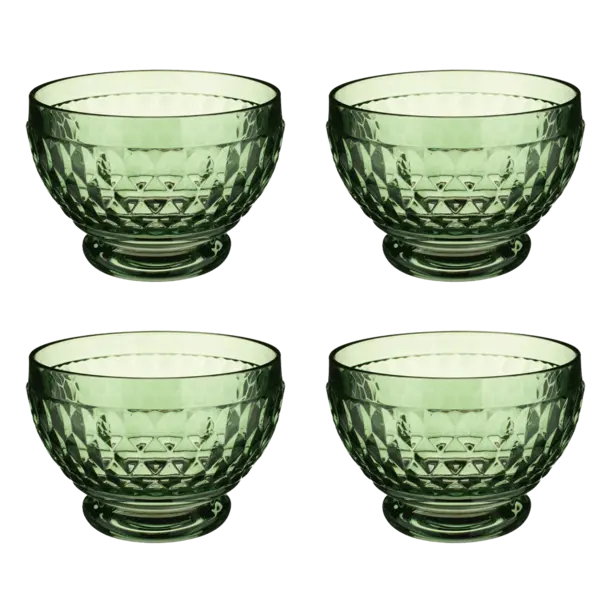 VILLEROY & BOCH Boston Coloured Set Of 4 Individual Bowl - Green