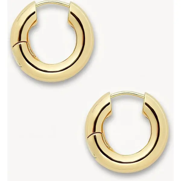 MACHETE Chunky Hoop Earrings - Gold