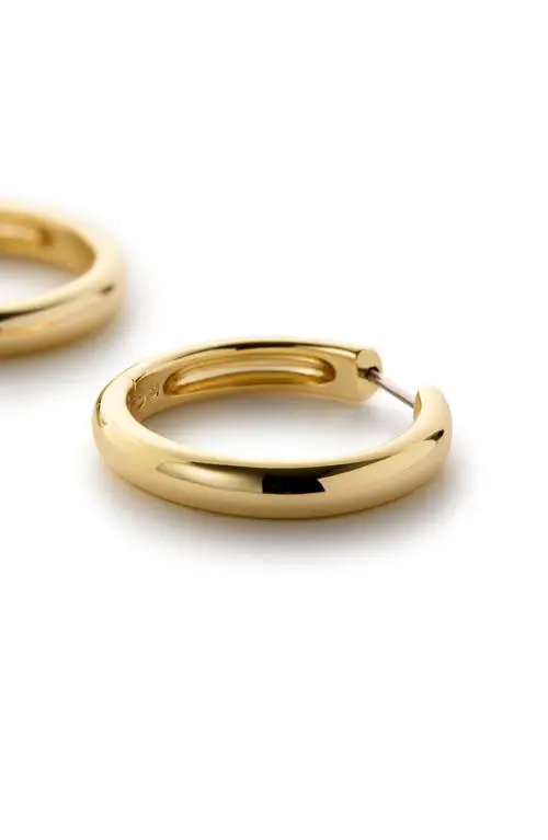 ANA LUISA Giula Large Hoop Earrings - Gold