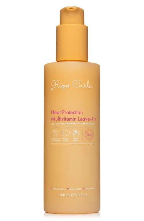 RIZOS CURLS Heat Protection Multivitamin Leave-in Conditioner - No Color