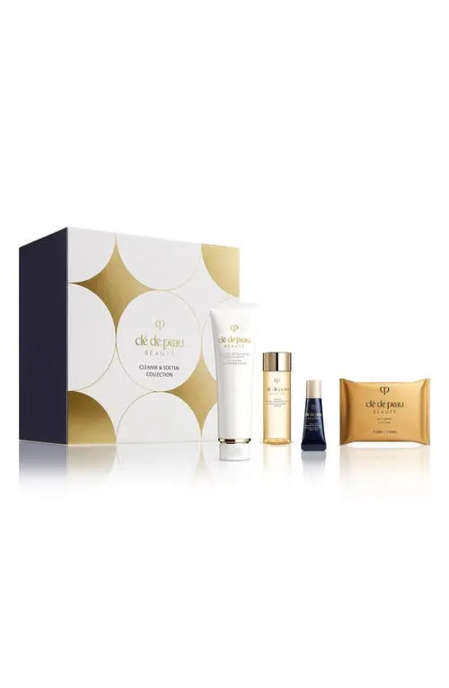 CLE DE PEAU BEAUTE Cleanse & Soften 4-piece Skin Care Collection - No Color