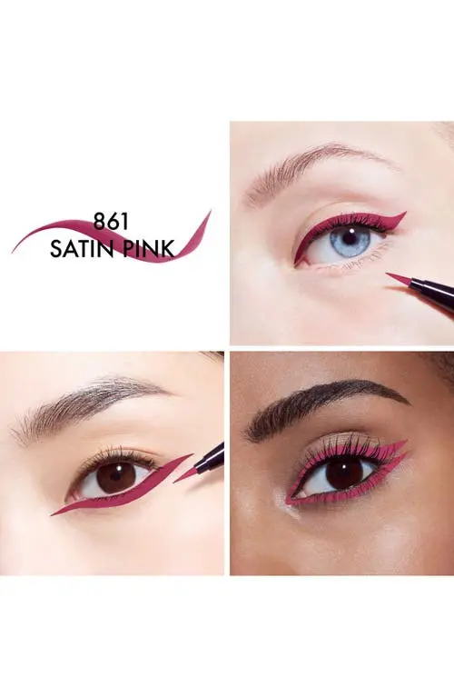 Dior Show Waterproof Liquid Liner - Satin Pink