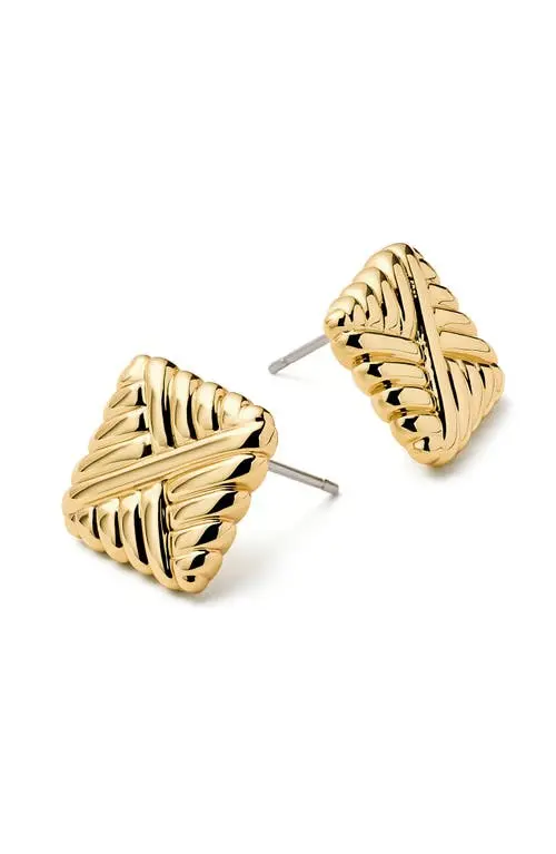 ANA LUISA Maple Stud Earrings