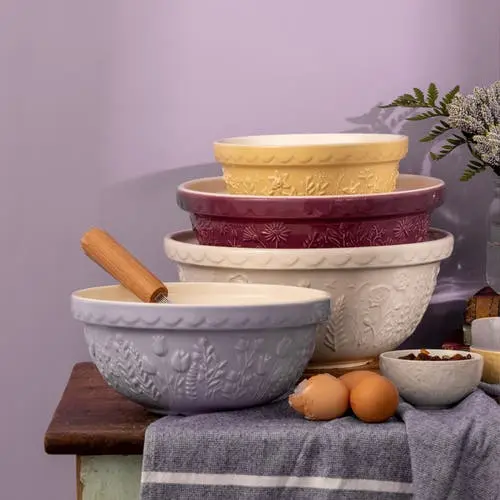 MASON CASH In The Meadow Tulip Mixing Bowl