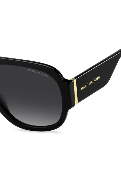 Marc Jacobs 59mm Aviator Sunglasses