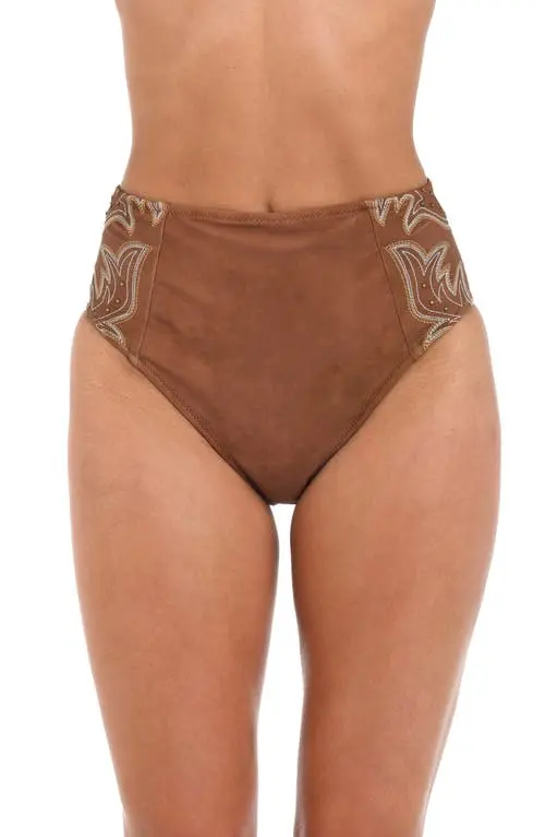 L'Agence Vanessa Bolero Bikini Bottom - Bronze