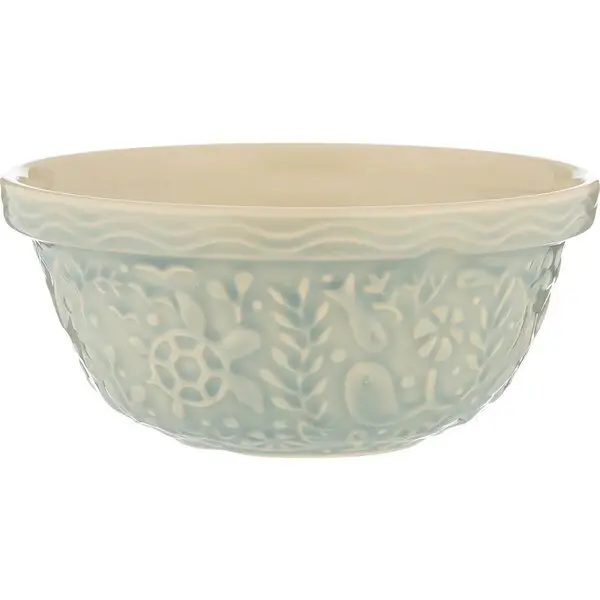 MASON CASH Nautical Collection Turtle Mixing Bowl - Light Blue