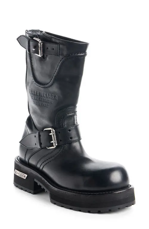 Balenciaga Venom Engineer Boot - 1000 Black/silver