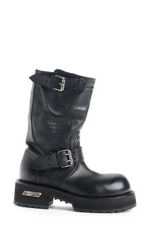 Balenciaga Venom Engineer Boot - 1000 Black/silver