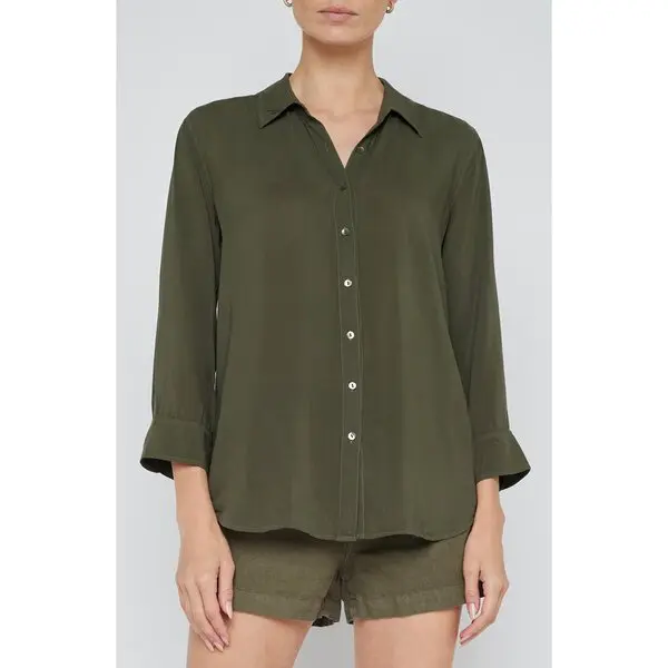 L'Agence Marlene Button-up Shirt