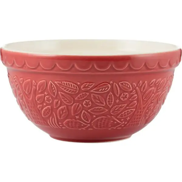 MASON CASH In The Forest Hedgehog Mixing Bowl - Red
