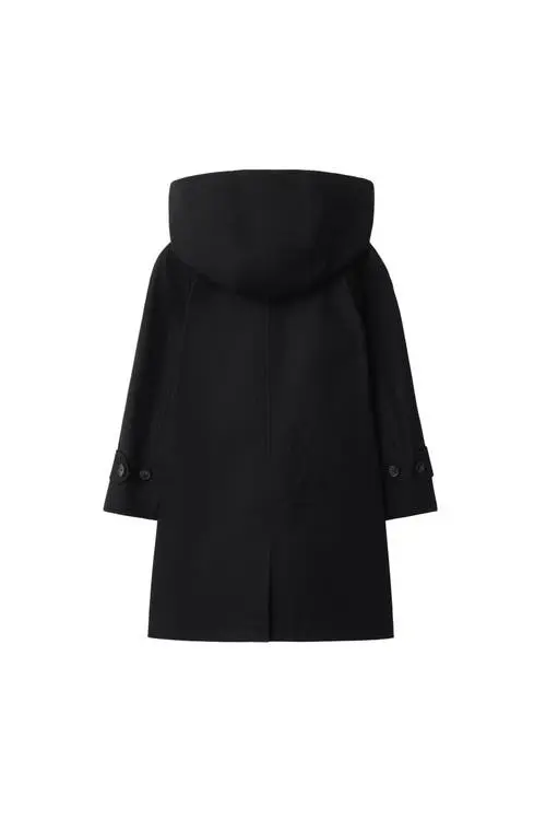 Burberry Cotton Twill Car Coat - Black