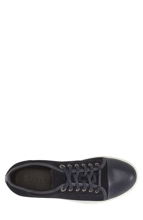 LANVIN Low Top Sneakers - Blue Suede