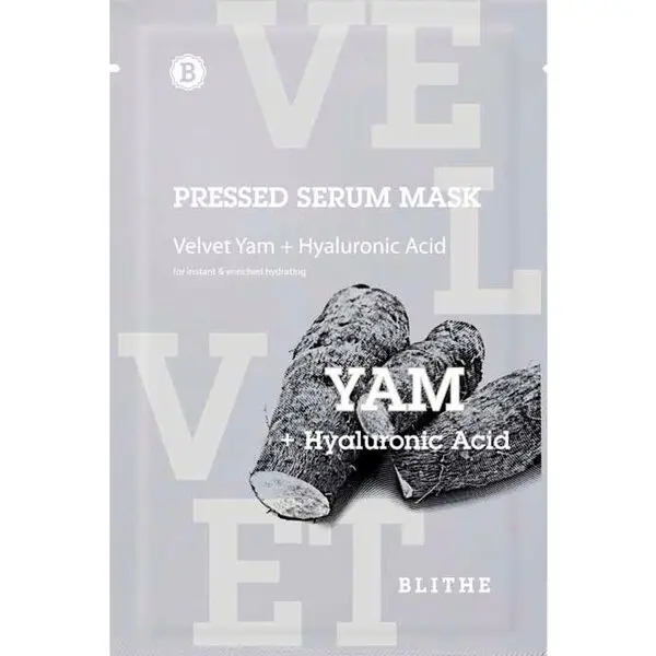 BLITHE Pressed Serum Mask Velvet Yam And Hyaluronic Acid 5x0.77oz - None