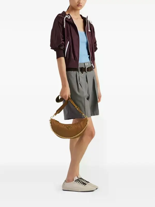 Prada Demi-lune Shoulder Bag