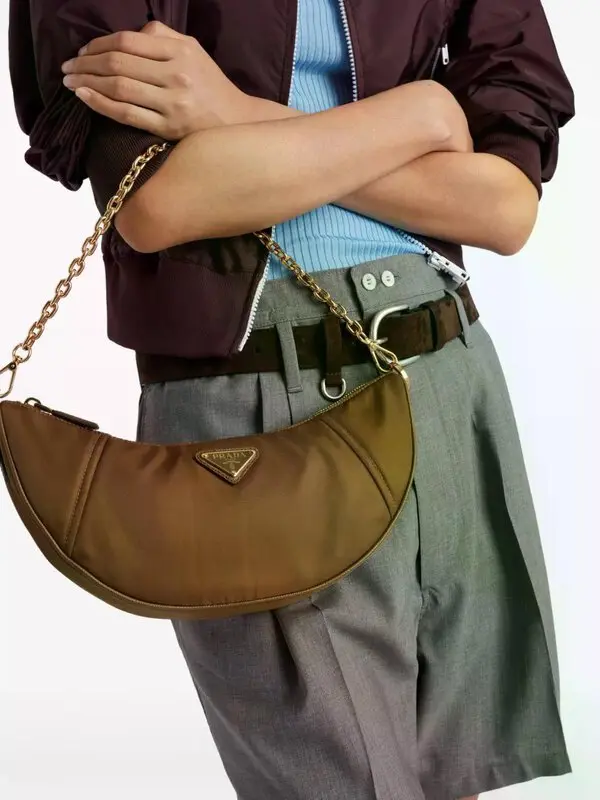 Prada Demi-lune Shoulder Bag