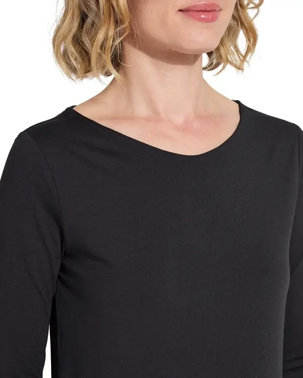 Lyssé Lyssential Long Sleeve Tee - Black