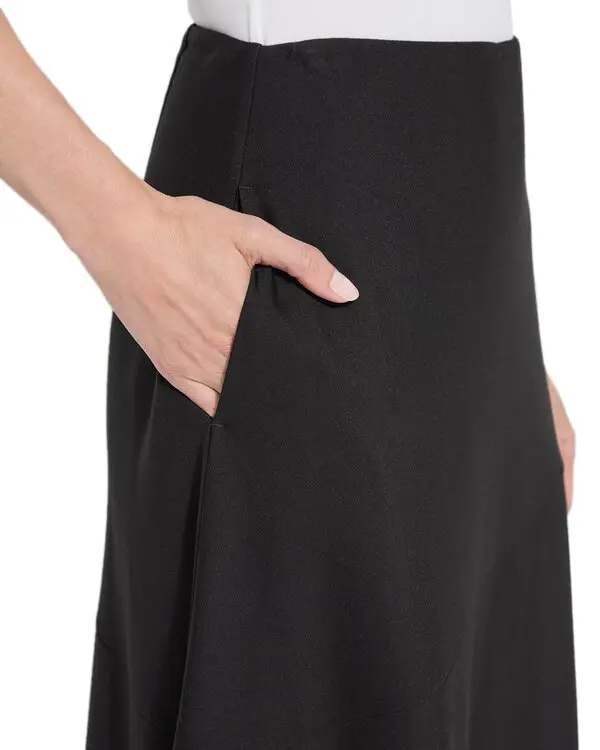Lyssé A-line Ponte Skirt