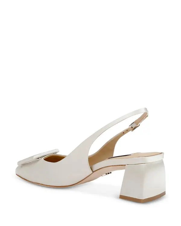 Badgley Mischka Gracen Pumps - Ivory Satin
