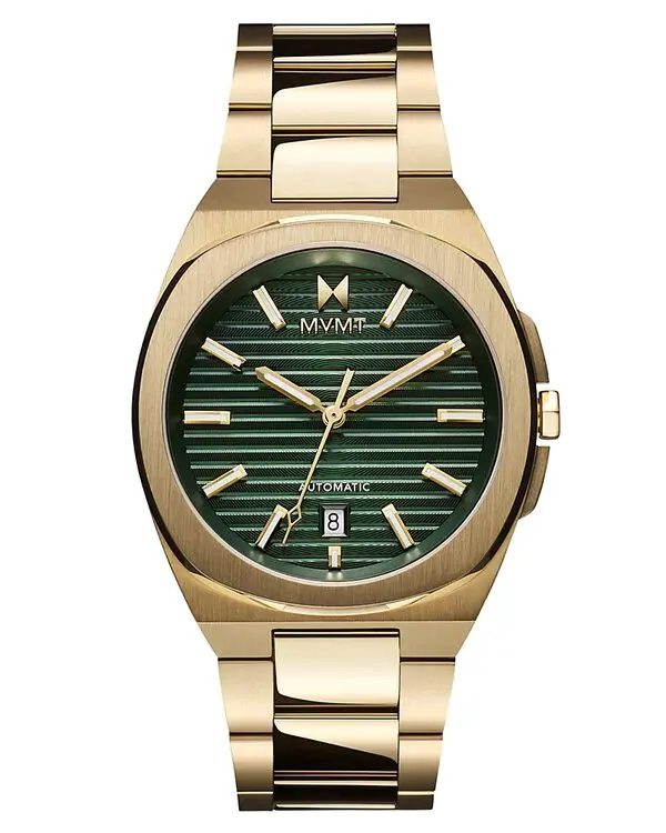 MVMT Odyssey Ii Automatic 40mm Watch - Green/gold