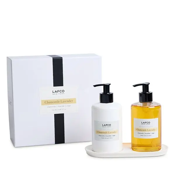 LAFCO Chamomile Lavender Deluxe Hand Care Set - No Color