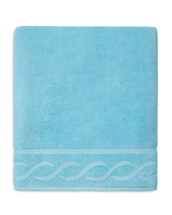 PRATESI Treccia Beach Towel - Caribbean