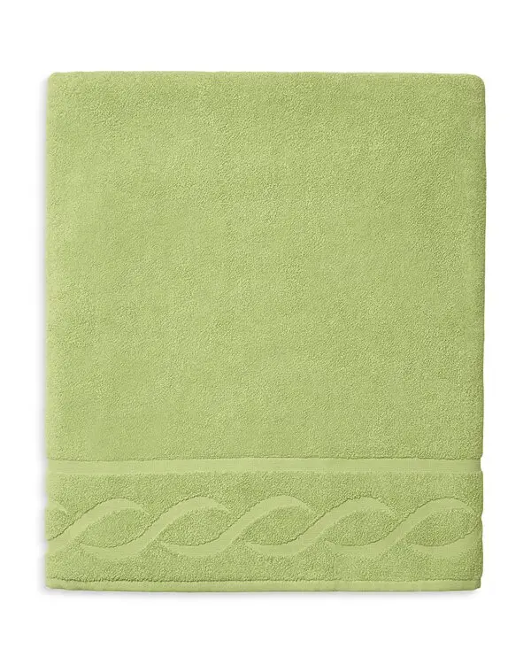 PRATESI Treccia Beach Towel - Lime