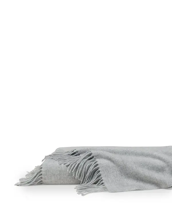 PRATESI Misurina Cashmere Throw - Grey