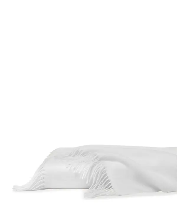PRATESI Misurina Cashmere Throw - Ivory