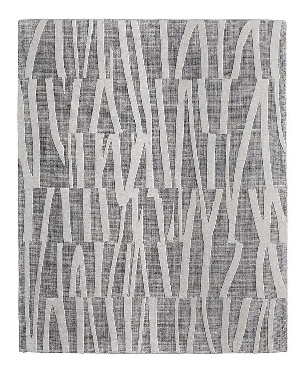 THOM FILICIA Peconic T8009 Area Rug, 8' X 10 - Grey/ivory